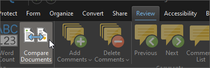 PDF-XChange Co Ltd :: Knowledge Base :: How do I compare documents in PDF-XChange Editor?
